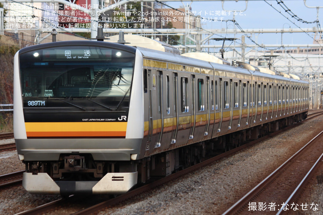 【JR東】E233系ナハN6編成 国府津車輪転削回送 |2nd-train鉄道ニュース