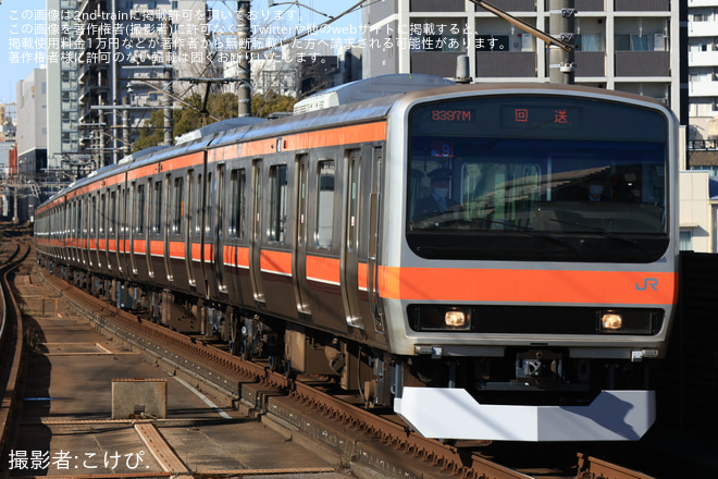 【JR東】E231系ケヨMU9編成 東京総合車両センター出場 |2nd-train鉄道ニュース