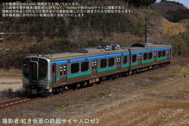 【JR東】E721系500番台P-505編成出場試運転 |2nd-train鉄道ニュース