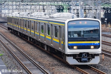 【JR東】209系C414編成大宮総合車両センター出場回送 |2nd-train鉄道ニュース