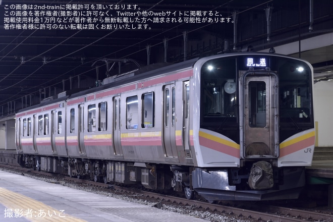 【JR東】E129系A19編成大宮総合車両センター出場回送 |2nd-train鉄道ニュース