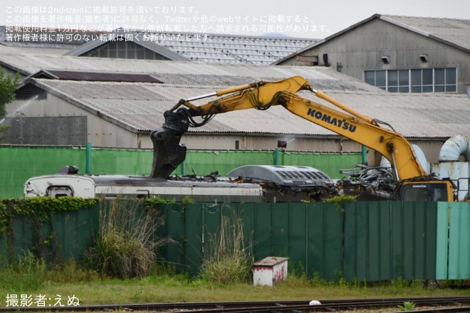 【JR東】189系N102編成の中間車が解体中 |2nd-train鉄道ニュース