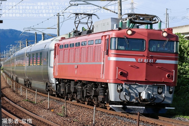 【JR東】EF81-81牽引青森行きカシオペア紀行返却回送運転 |2nd-train鉄道ニュース