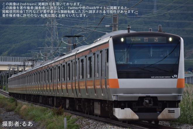 【JR東】E233系T36編成長野総合車両センター入場回送 |2nd-train鉄道ニュース