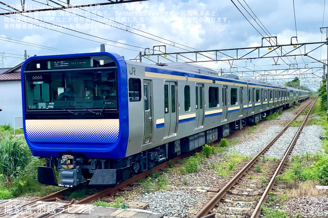 【JR東】E235系F-28編成公式試運転 |2nd-train鉄道ニュース