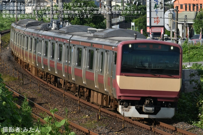 【JR東】E531系K451編成[赤電]郡山総合車両センター出場回送 |2nd-train鉄道ニュース
