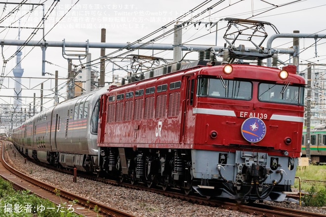 【JR東】EF81-139牽引青森行きカシオペア紀行運転(20230922) |2nd-train鉄道ニュース