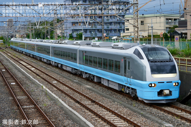 【JR東】E653系カツK71編成[水色]新前橋へ回送 |2nd-train鉄道ニュース