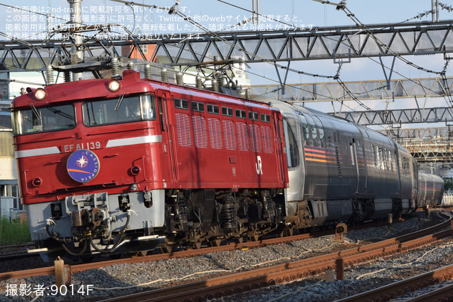 【JR東】EF81-139牽引青森行きカシオペア紀行運転 |2nd-train鉄道ニュース