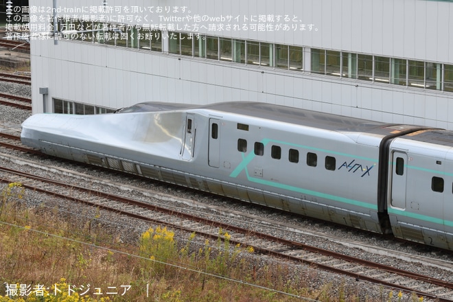 【JR東】E956形S13編成「ALFA-X」がパンタグラフ外された状態で留置 |2nd-train鉄道ニュース