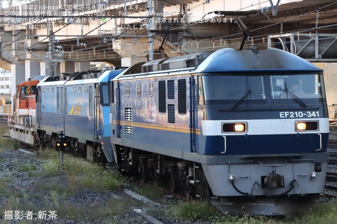 【JR貨】EH200-1、DE11-2003大宮車両所入場回送 |2nd-train鉄道ニュース
