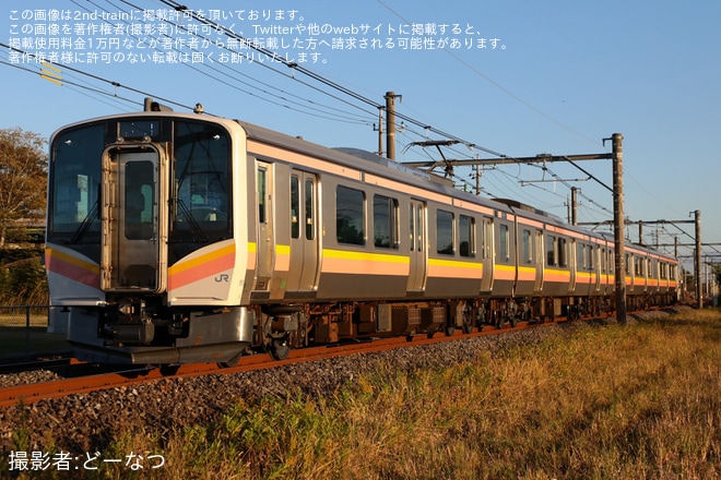 【JR東】E129系B16編成大宮総合車両センター出場回送 |2nd-train鉄道ニュース