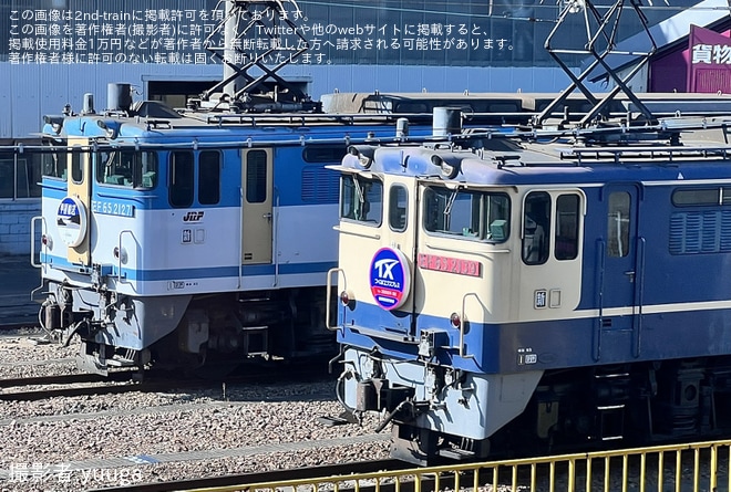 【JR貨】EF65-2127とEF65-2139がヘッドマーク付けて留置 |2nd-train鉄道ニュース