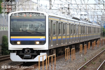 【JR東】踏切事故当該の209系マリC606編成が幕張車両センターへ回送 |2nd-train鉄道ニュース