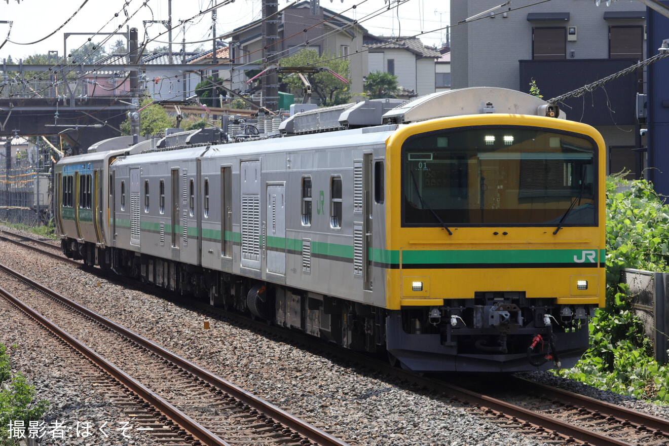 2nd-train 【JR東】E493系牽引によるキハE130-106郡山総合車両センター入場配給の写真 TopicPhotoID:116650